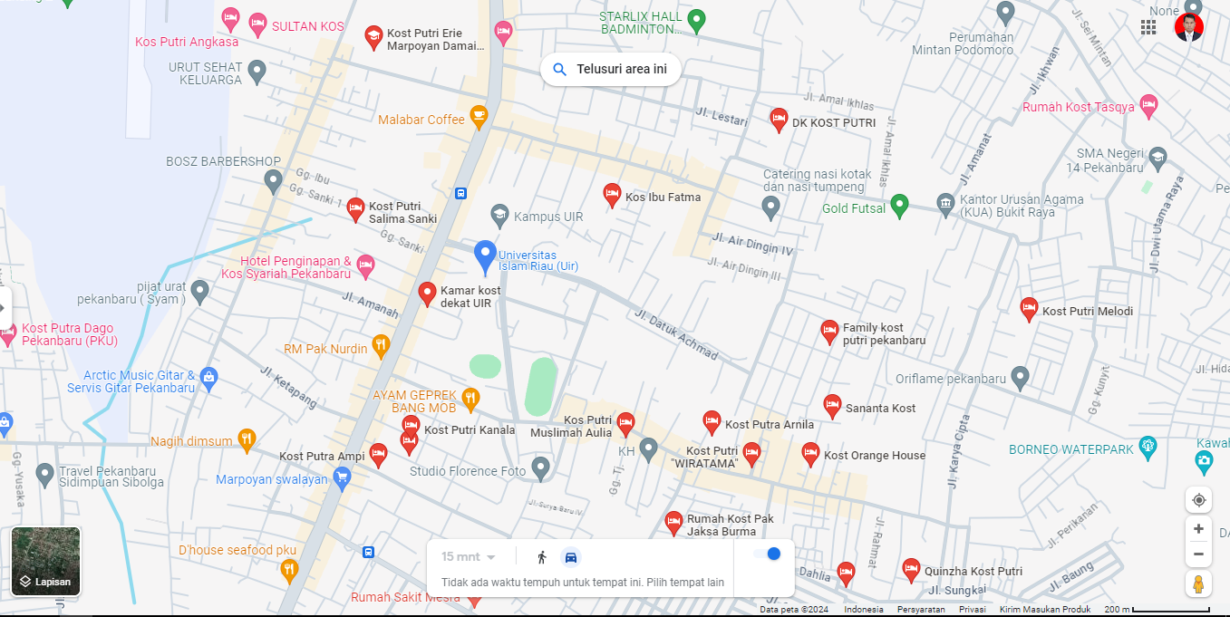 Akomodasi Mahasiswa - Universitas Islam Riau