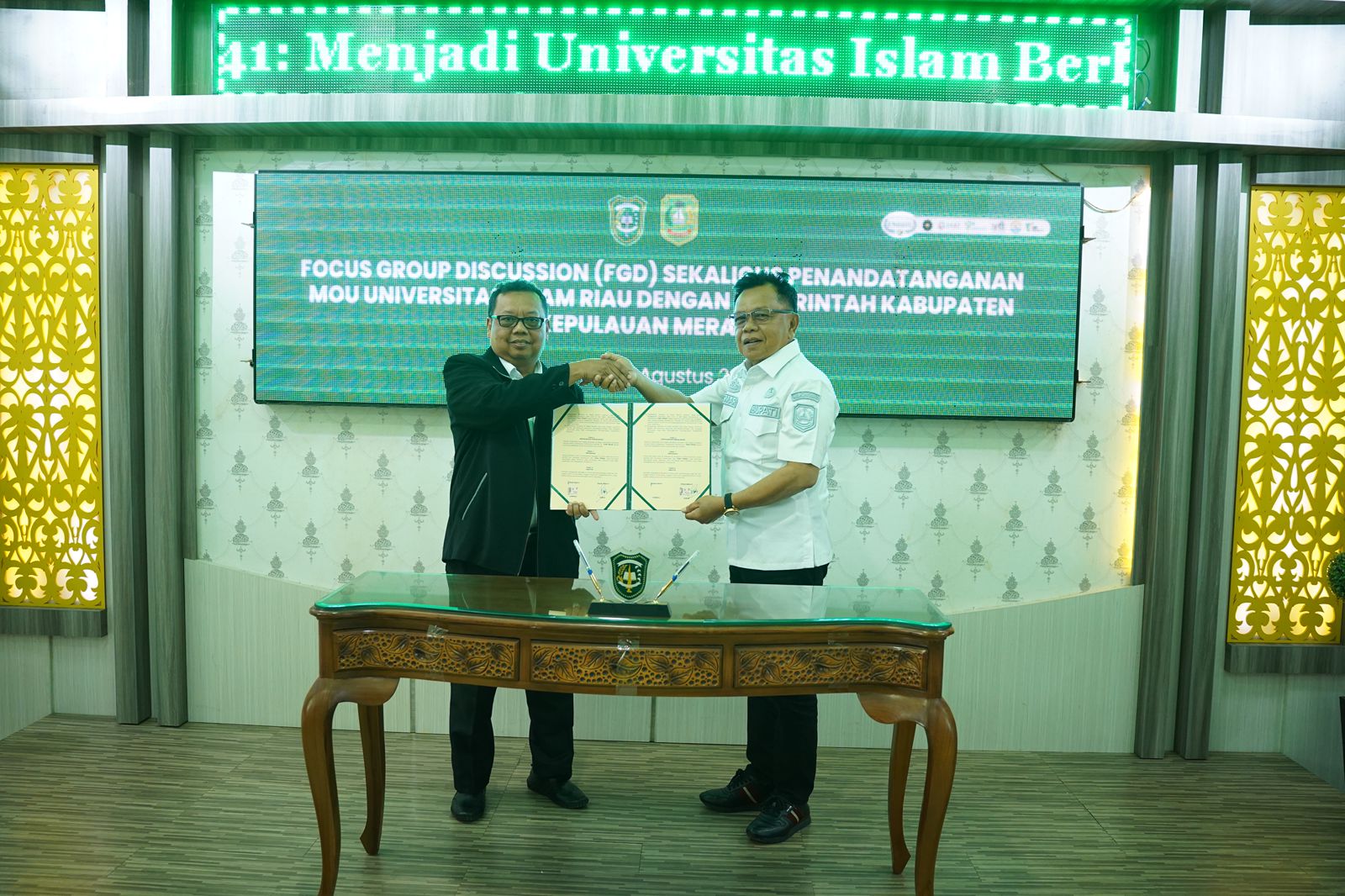 Universitas Islam Riau Jalin Kerjasama Strategis dengan Pemerintah ...