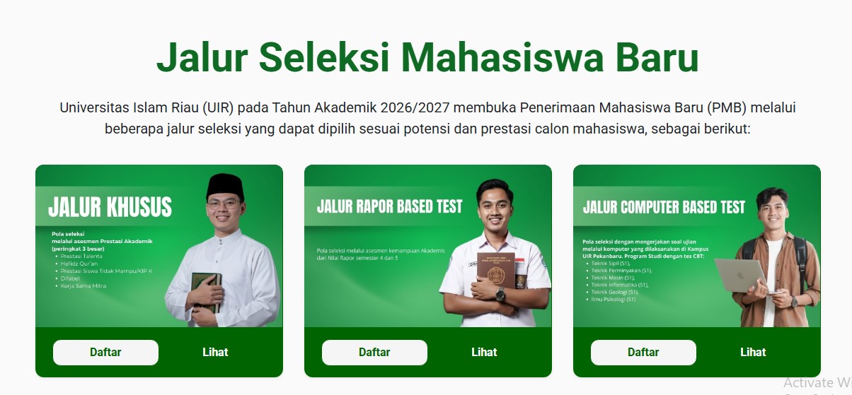 Logo dan Standar Komunikasi Merek Universitas Islam Riau (UIR ...
